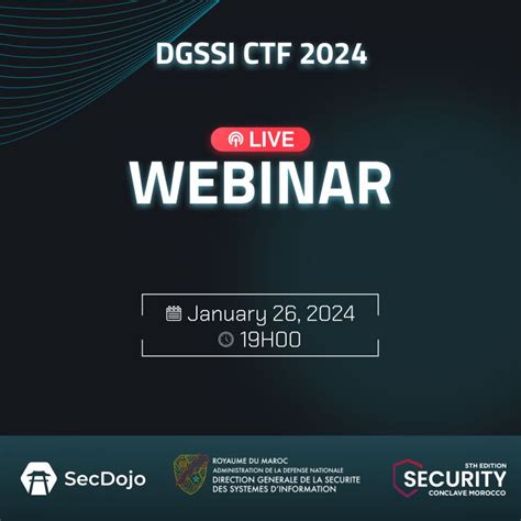 Dgssi Ctf 2024 On Linkedin Dgssictfchallenge Secdojo Ctf