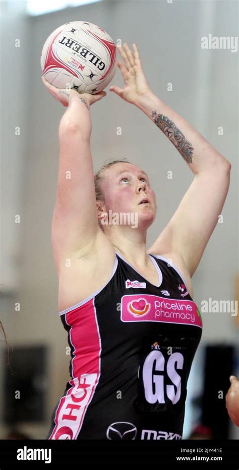 Emma Ryder Of The Thunderbirds During The Round 11 Super Netball Match