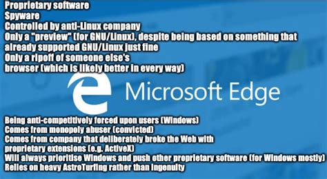 10 Reasons Why All This ‘edge For Linux Coverage Is A Total Farce