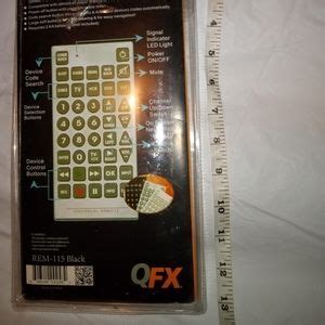 QFX Other Qfx Jumbo Universal Remote Poshmark