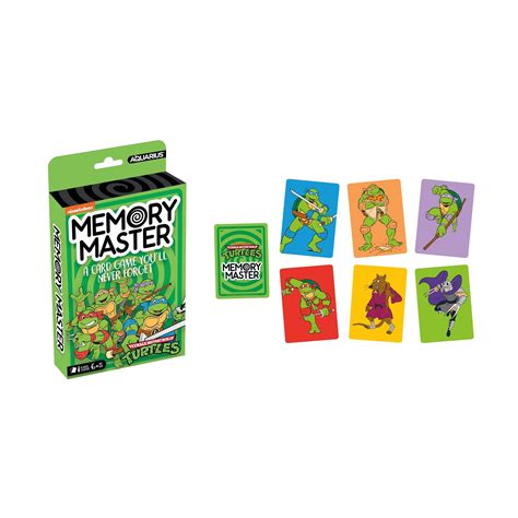 Tmnt Memory Master Card Game Nmr