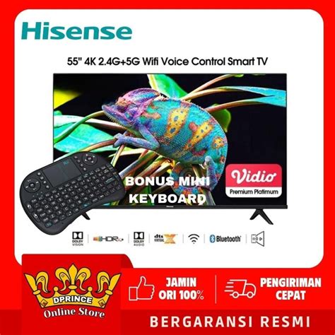 Jual Hisense 50E6 50 Inch Vidaa Smart 4K UHD TV Bezelles 50E6K 20 Barang Berhasil Terjua