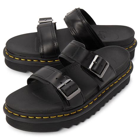 [닥터마틴] 마일즈 23523001 Black M 남자 샌들 슬리퍼 Dr Martens