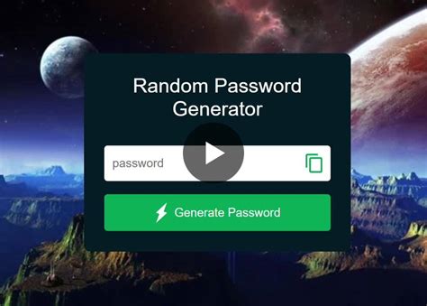 I Create A Simple Random Password Generator Using Htmlcss And