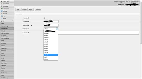Change WAN Port In RB UiAS HnD IN From Ether To Ether MikroTik