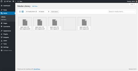 Adding Local Fonts Documentation