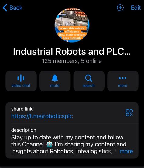 Robotics Automation Telegram Group Tmeroboticsplc Cto