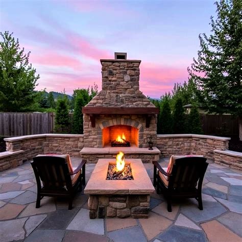 15 Rustic Outdoor Fireplace Ideas Youll Love