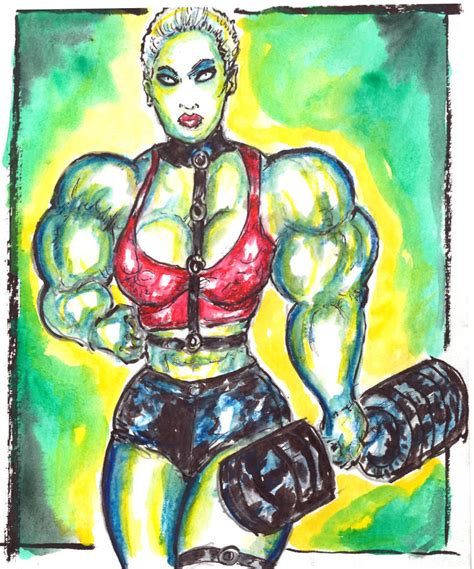 Muscular Mistress By Spoonk On Deviantart