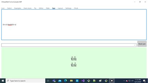 mathview and textview width and height calculation does not work with non 100 dpi on windows