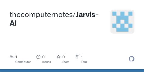 github thecomputernotes jarvis ai