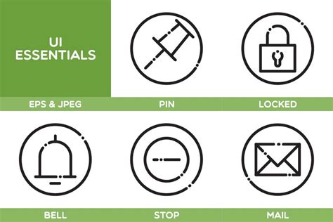 UI Essentials Icon Set Bundle Graphic By Beldonbenediktus Creative Fabrica