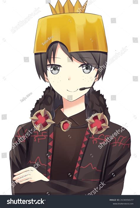 Anime Cool Boy Handsome Pose Stock Illustration 2134354177 Shutterstock