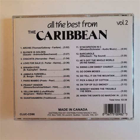 All The Best From The Caribbean Vol 2 F2 Gebraucht In Sessa Für Chf 1