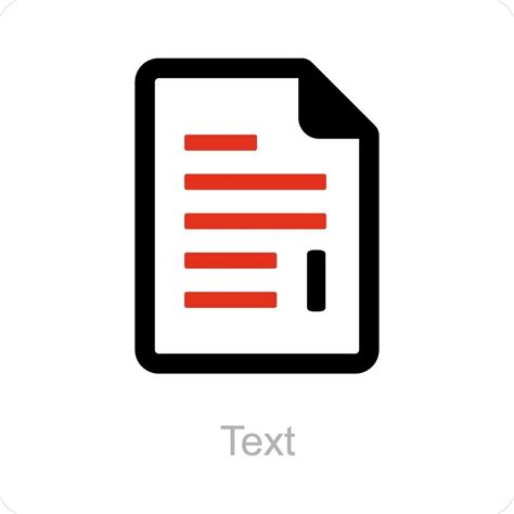 Text And Document Icon Concept 38822729 Vector Art At Vecteezy