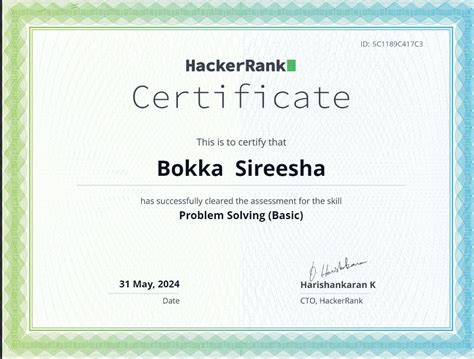 b sirisha on linkedin hackerank python c java ai coding certificate accenture…