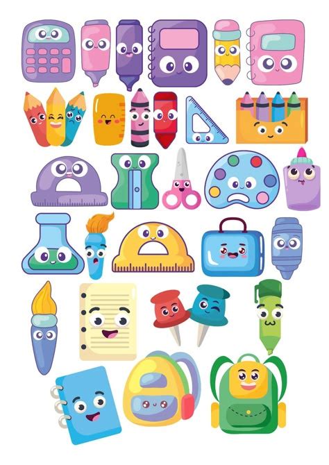 Dibujos De Cosas Escolares