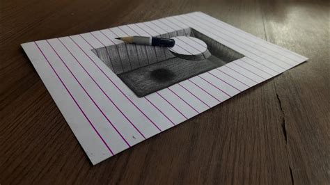 How To Draw 3d Rectangle Illusion Youtube