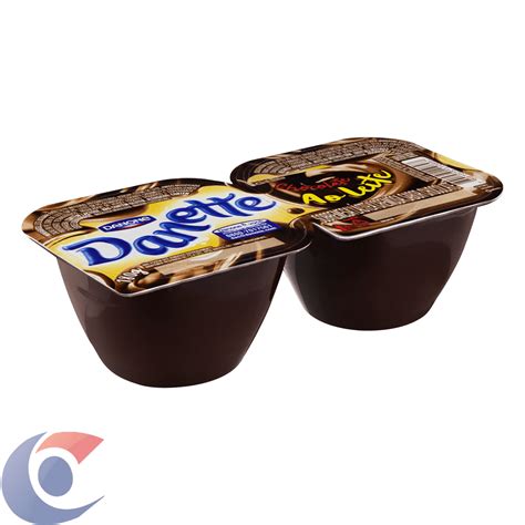 Sobremesa Danette Chocolate Ao Leite 180g 2 Un