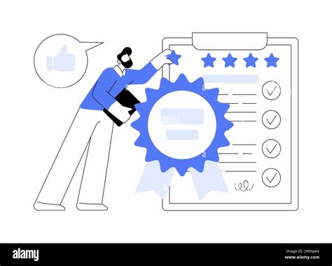 Standard For Quality Control Abstract Concept Vector Illustration Stock