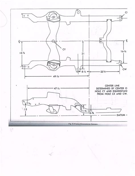 Subframe Dimensions Second Generation Pontiac Firebird 1970 1981 Firebird Nation