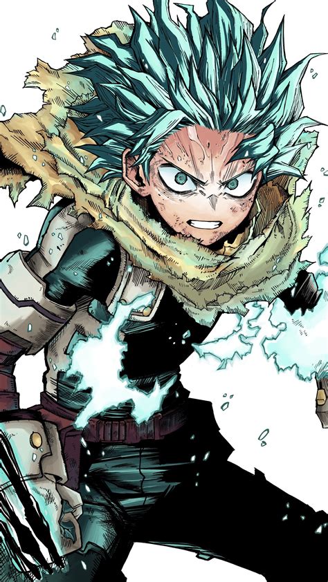 My Hero Academia Deku Manga Mha Manga Artwork Deku Manga Art Deku 3