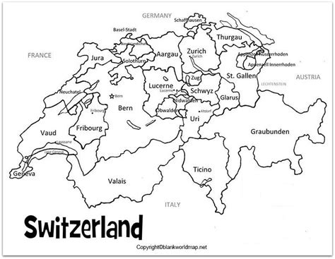 Bern Printable Maps Printables Finland Map Map Of Switzerland