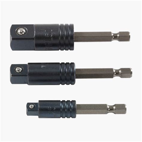 Socket Adapter Kit Quick Connector 3 Parts Biltema No