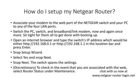 Ppt How To Setup Netgear Orbi Router And Satellite Support Router Powerpoint Presentation