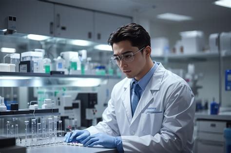 Premium AI Image Biochemistry Lab Exploration Premium AI Image Biochemistry Lab Exploration