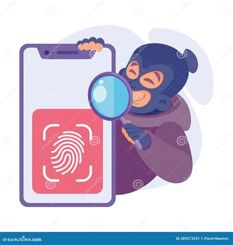 Cyber Swindler Man In Mask Hacking Internet Steal Money Vector Illustration Stock Vector