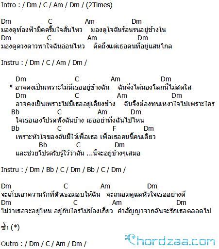 ไอเดีย คอร์ดกีตาร์เพลงอกหักซึ้งๆเพราะๆ 13 รายการเพื่อบันทึกในวันนี้ คอร์ดกีต้าร์ เนื้อเพลง