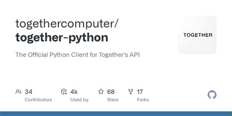 Together Python Src Together Types Chat Completions Py At Main · Togethercomputer Together