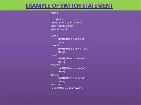 Control Structures In C Ppt