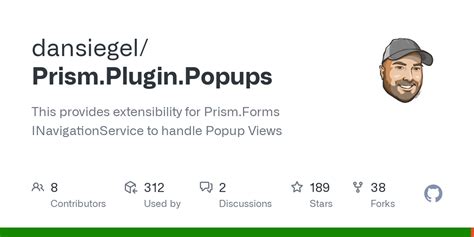 GitHub Dansiegel Prism Plugin Popups This Provides Extensibility For