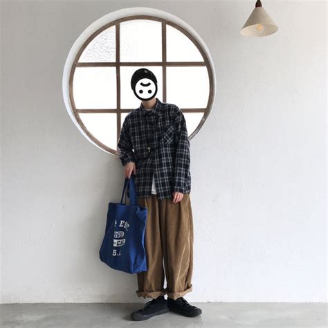 일본식 복고풍 흑백 체크무늬 긴팔 셔츠 재킷 학생 오너클랜