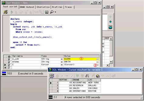 Plsqlプログラムの編集とテスト・実行 鉄飛テクノロジー