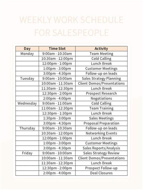 Work Plan Weekly Report Excel Template And Google Sheets File For Free Download Slidesdocs