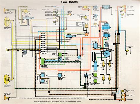 Diagram 1974 Vw Beetle Wiring Diagram 1968 Wiringschemacom