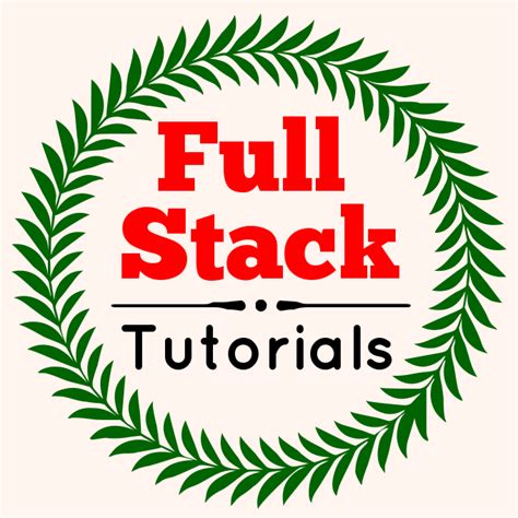 full stack tutorials