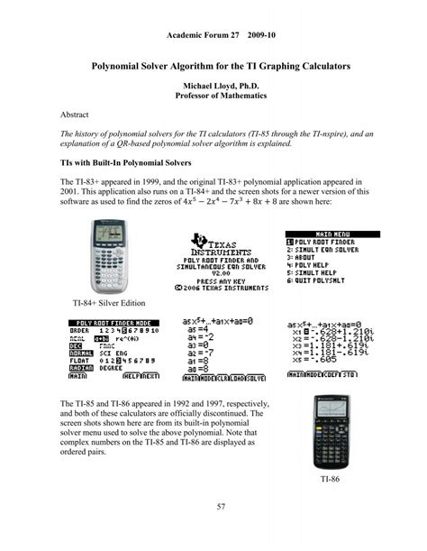 Graphing Calculator For Polynomial Functions At Donna Champion Blog