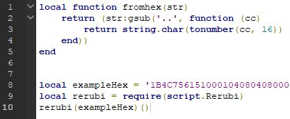 Decoding Luac Bytecode With Hex And Decoding It Issue Rerumu Rerubi Github