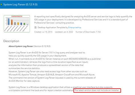 Solved Problem Installing System Log Parser Slp Esri Community