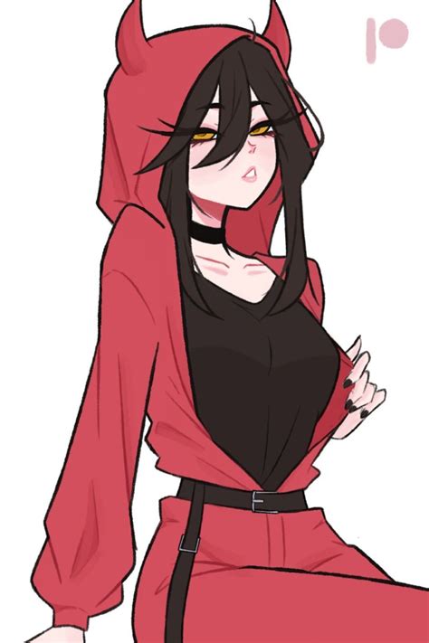 Demon Girl Drawing