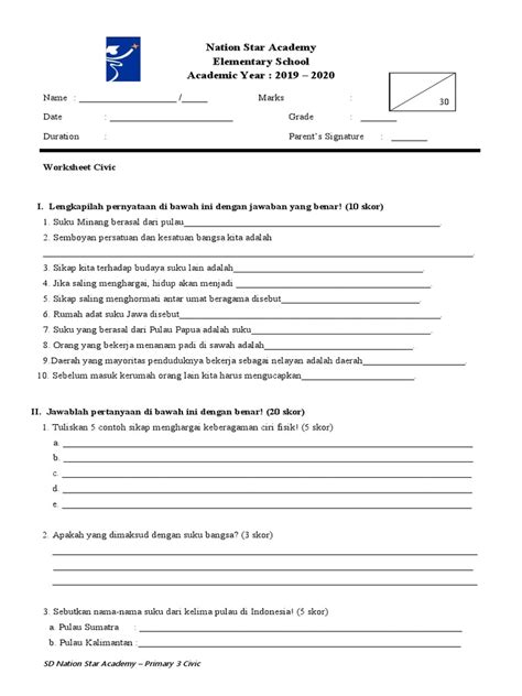 Worksheet Social Grade 3 Topic 3 Rev Pdf