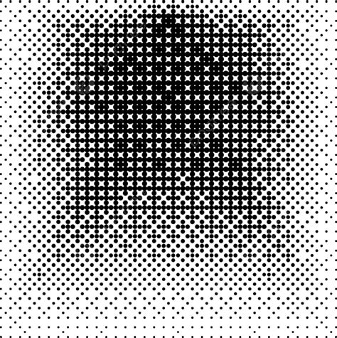 Abstract Halftone Pattern Vector Hd Png Images Abstract Halftone