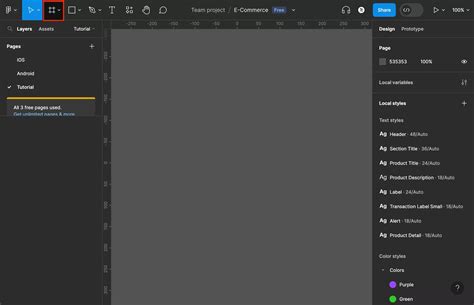 How To Create A Frame In Figma