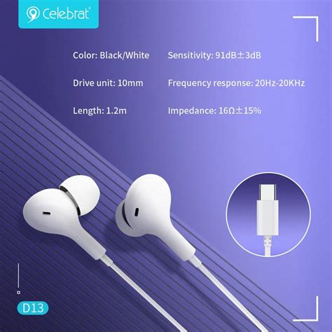 Yison Celebrat D13 Type C Wired Earphone Bd