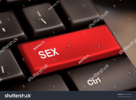 Sex Button On Keyboard Soft Focus Stock Photo 165251336 Shutterstock