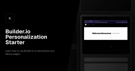 Personalization Starter